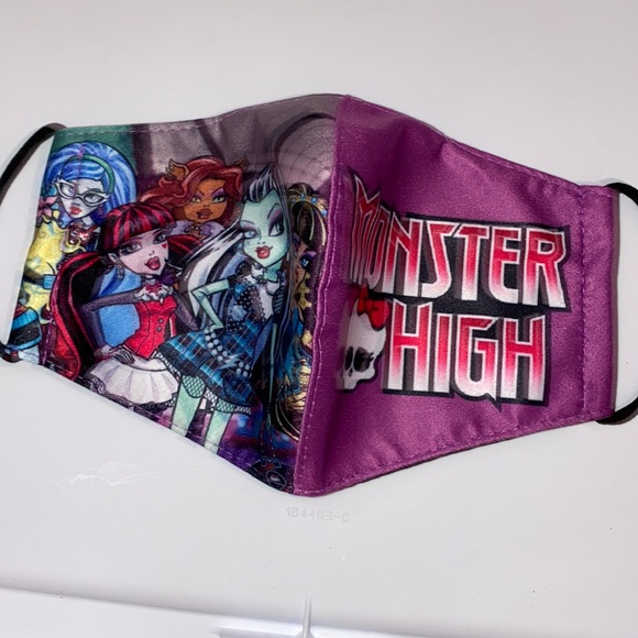 Accessories | Purple Monster High Kids Face Mask | Poshmark
